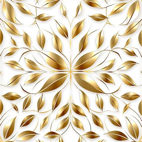 Premium Ai Image Gold Pattern