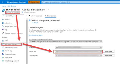 error for log analytic agent for linux machine microsoft qanda