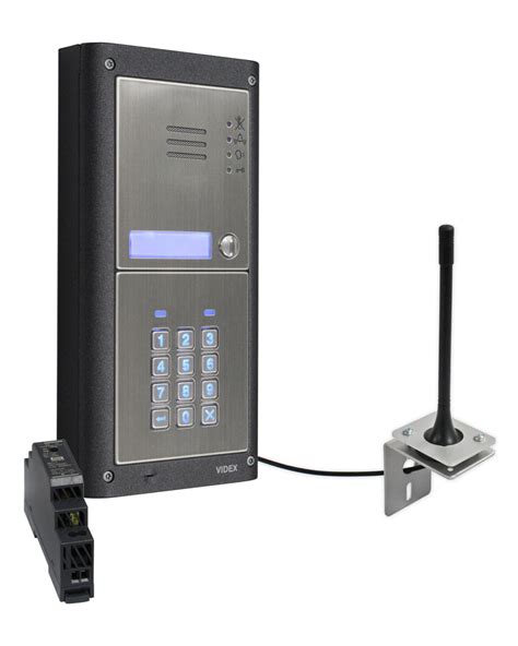 Videx Gsm4kcr 1s 1 Way Gsm Audio Intercom Kit W Accessibility Featu In2 Access And Control Ltd