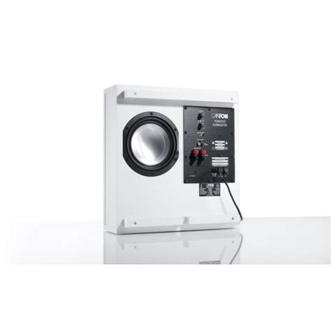 Canton Asf 75 Sc Caisson De Basse Noir 60 120 Watts Cdiscount