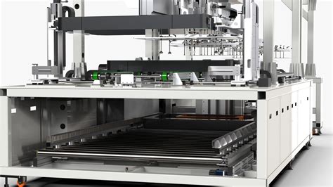 Automatic Lcd Panel Assembly Line 3d Model Turbosquid 2001347