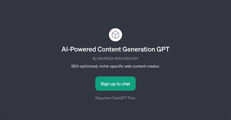 What Is AI Powered Content Generation GPT Cloudbooklet