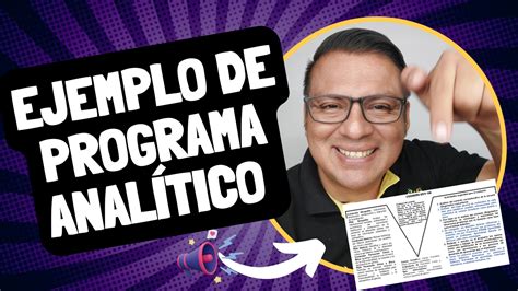 Ejemplo De Programa Analítico ️🖖📲😃 Propuesta De Programa Analítico😃🖖 ️📲 Codiseño