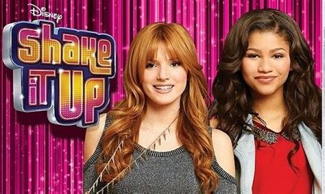 Bella Thorne And Zendaya Coleman In Disneys Shake It Up Up Cast