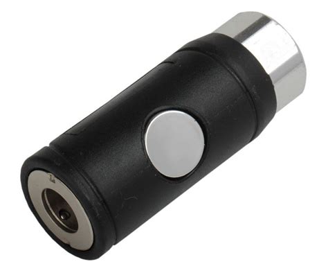 Xhnotion Push Button Two Click Pneumatic Female Socket Safety Coupler Push Button Coupling And