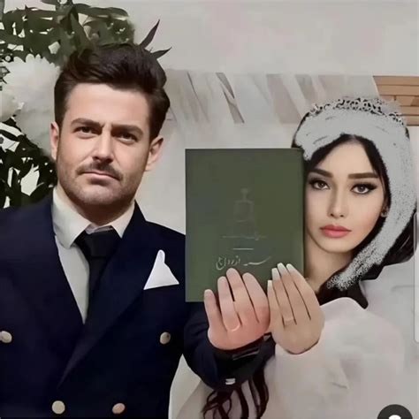 لباس عروس متفاوت همسر بچه سال محمدرضا گلزار شب عروسی اش