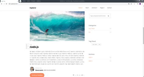 Github 3daycvue Howtonuxt Blog Nuxt Vuejs Vuex Bootstrap Node