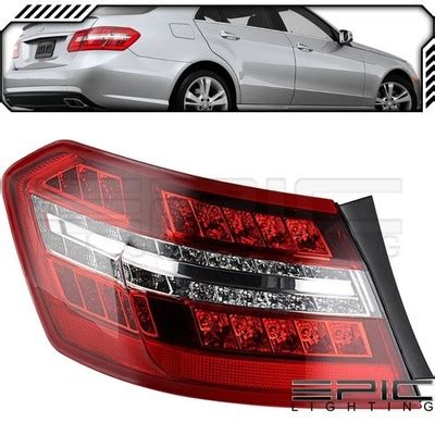 Driver Side Led Outer Tail Light Fits Mercedes Benz 10 14 E350 E550 13