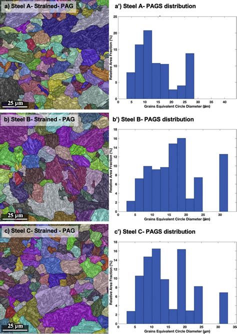 The Results Of The Reconstructed Prior Austenite Grain Pag Structure Download Scientific