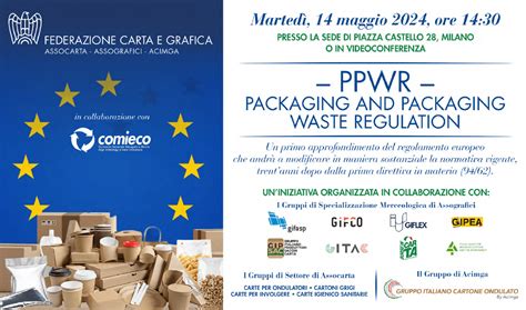 14 Maggio 2024 Seminario Sul Ppwr Packaging E Packaging Waste