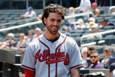 Dansby Swanson Of The Atlanta Braves In Action Against The New York