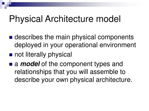 Ppt Soa Programming Model And Physical Architecture Model Powerpoint