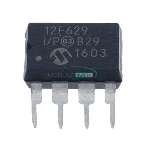 2pcs Pic12f629 12f629 Ip Pic12f629 Ip Dip 8 Microcontroller Chip Ic