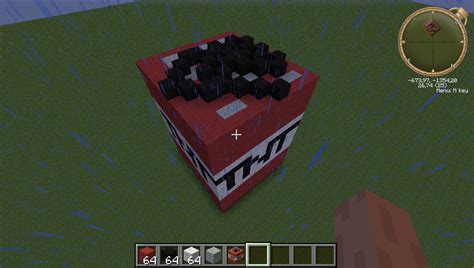 Giant Tnt Block In Minecraft By Whitefatbman On Deviantart