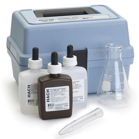 Hach Ascorbic Acid Test Kit Model Asc 1 2308100