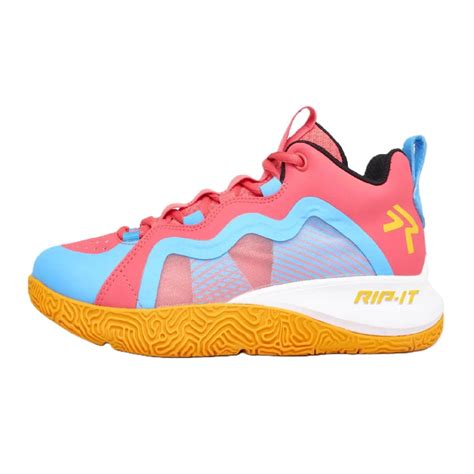 Rip It Swiftstep Future Volleyball Shoes Pink Blue Orange Size 14