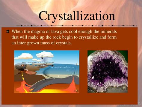 The Rock Cycle Ppt Download