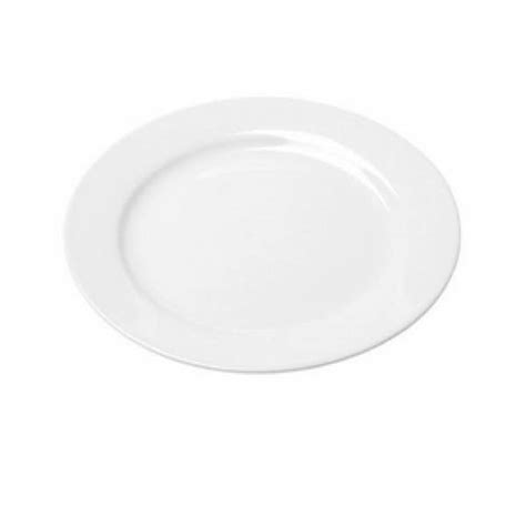 White Bread And Butter Plate Cooper Party Rentals