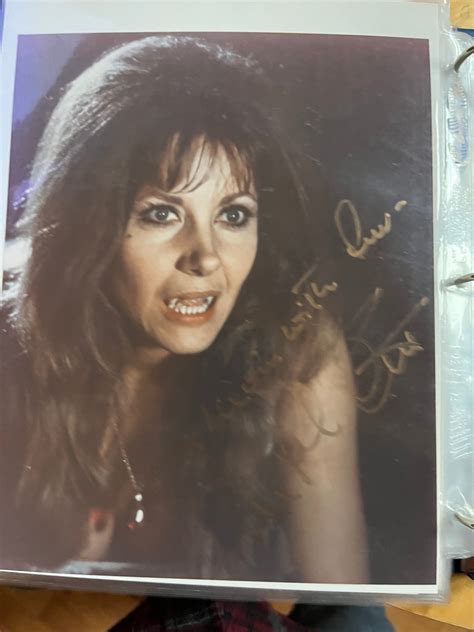 Ingrid Pitt Hammer Horror Actress Autograph Williamsburg Nostalgia Fest