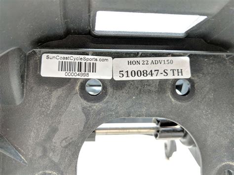 21 22 Honda Adventure Adv 150 Windshield Screen Adjust Link Mount