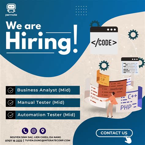 Dung Vũ On Linkedin 🌵 ĐÀ NẴng 🤝 Permate Global 🌵 🌼 Tuyển Dụng Các Vị
