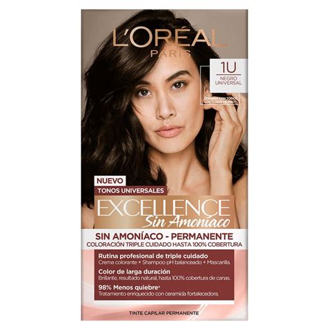Tinta Loreal Excellence Nudes 1u Negro — Farmacia El Túnel