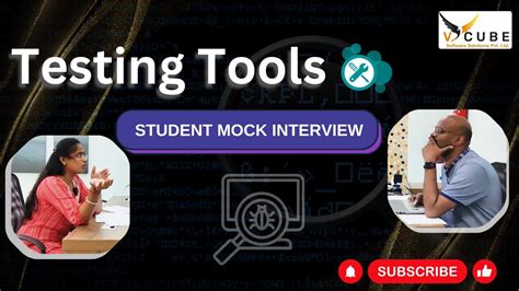 Testing Tools Mock Interview 2024 Student Mock Inter View Testing