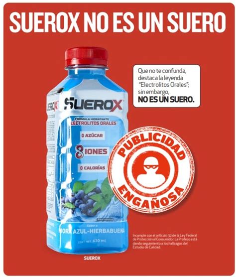 Profeco Suerox Ya No Podrá Llamarse Suero Porque No Lo Es