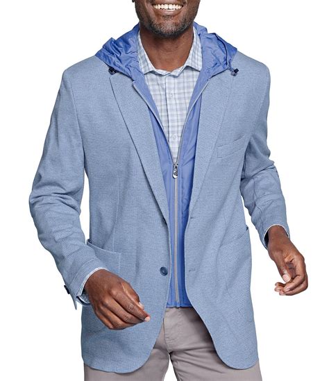 Johnston And Murphy Xc Flex Knit Hooded Bib Blazer Dillards