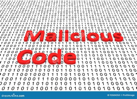 Malicious Code Stock Illustration Illustration Of Programming 92604263