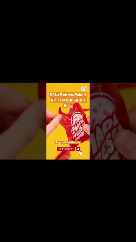 Mgas Miniverse Make It Mini Food Cafe Series 1 Minis Link In Description