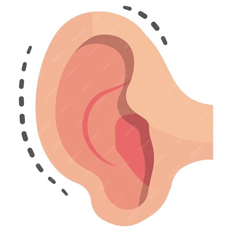 Premium Vector Ear Correction Surgery Or Otoplasty Concept