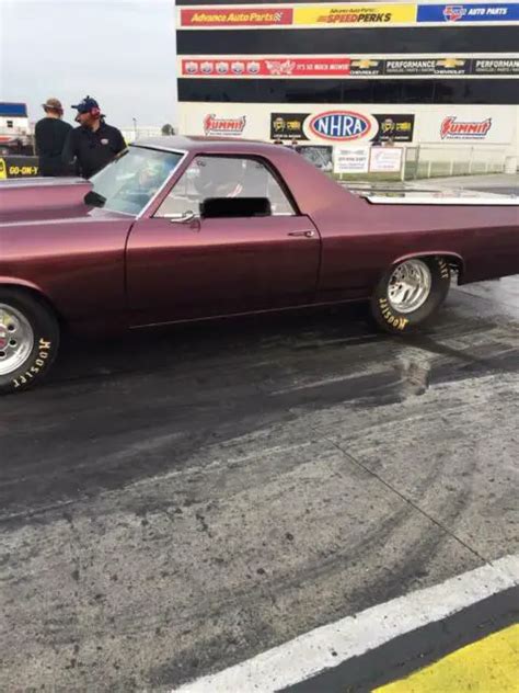 1969 Chevy El Camino Pro Street Tubbed Drag Car For Sale