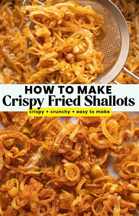 Crispy Fried Shallots A Saucy Kitchen