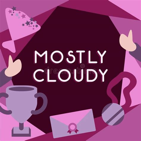 Conceptual Caption Mostly Cloudy Business Overview Shadowy Vaporous