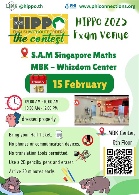 Hippo English Without Borders The Contest Th Amphoe Phimai