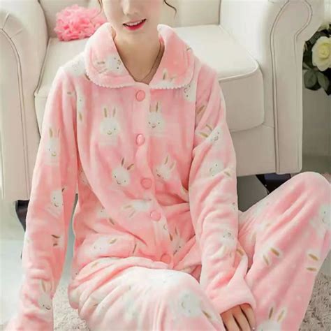 Kawaii Flannel Pajamas Kore Kawaii