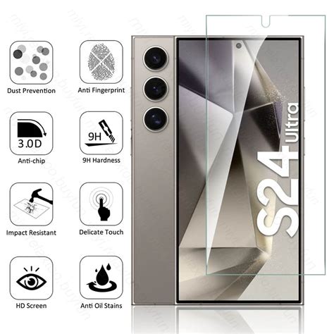 Clear 1000d Tempered Glass For Samsung Galaxy S24 Ultra 5g Ibay