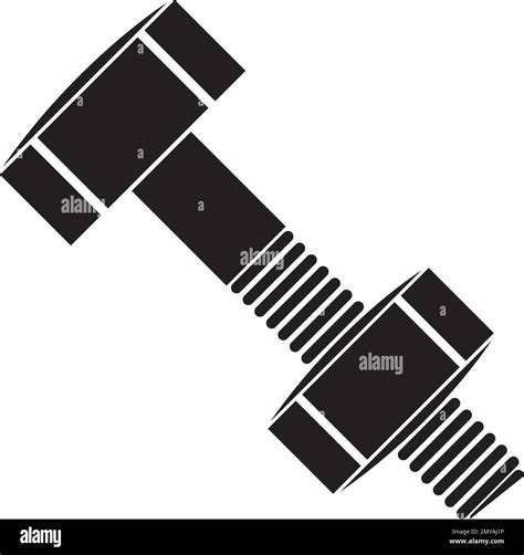 Bolt Nut Icon Engineering Or Construction Element Illustration As A Simple Vector Sign And Trendy