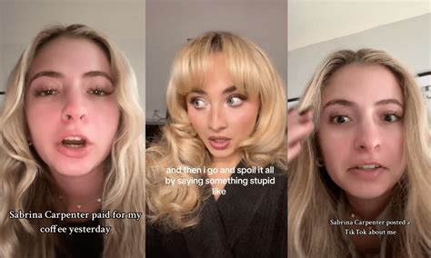 Sabrina Carpenter Claps Back Over Coffee Shop Fan Encounter