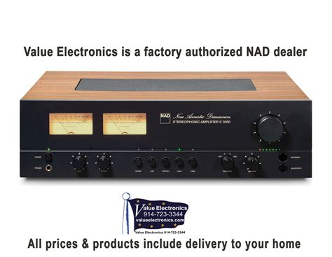 Nad C 3050 Integrated Stereo Amplifier Value Electronics