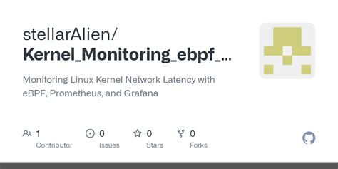 github stellaralien kernel monitoring ebpf grafana monitoring linux