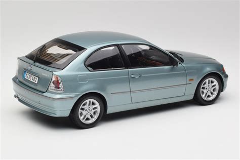 Bmw E46 325ti Compact Light Blue Metallic Kyosho 118
