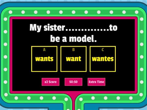 Simple Presentpresent Simple Викторина Игровое шоу