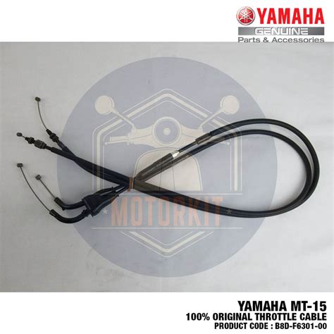 Yamaha Mt15 Mt 15 Throttle Cable Tali Minyak B8d F6301 00 Shopee