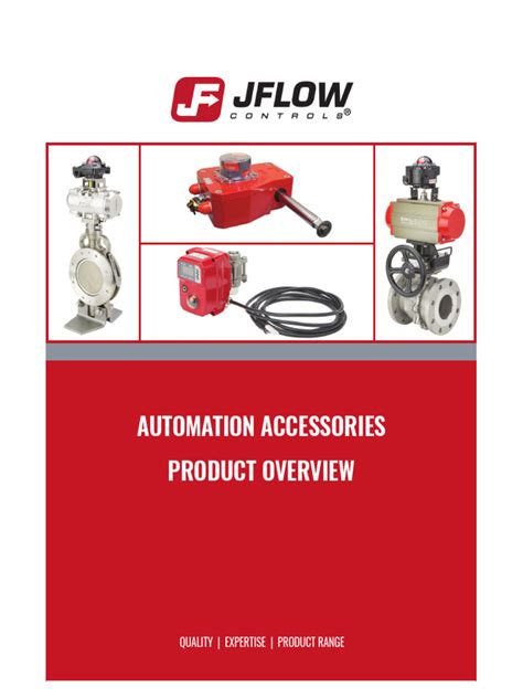 jflow automation brochure 2020 pdf valve actuator