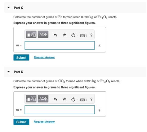 Solved Review Constants 1 Periodic Table An Iron Ore Sample