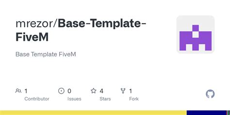Github Mrezor Base Template Fivem