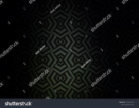 Dark Green Vector Texture With Colored Lines Lines On Blurred Abstract Background With Gradient