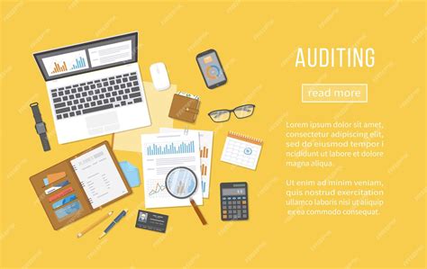 Premium Vector Auditing Concepts Financial Analysis Analytics Data